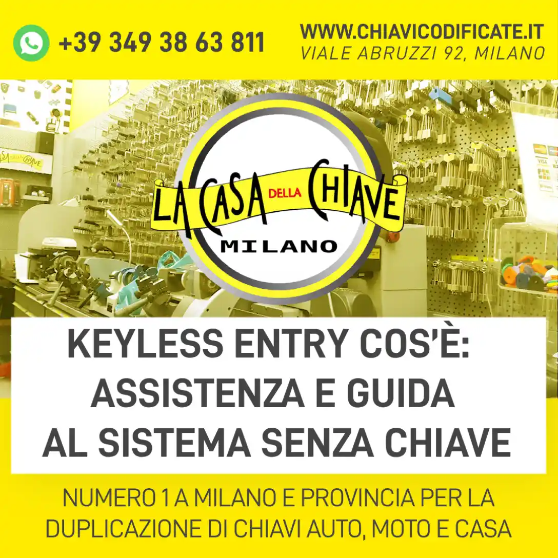 Keyless Entry cos’è: assistenza e guida al sistema senza chiave - La ...